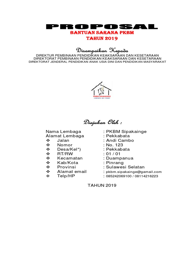 Profil PKBM Sipakainge | PDF