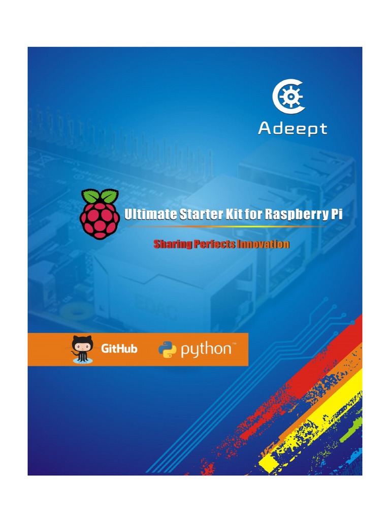 Adeept Ultimate Starter Kit For RPi Manual | PDF | Relay | Light ...