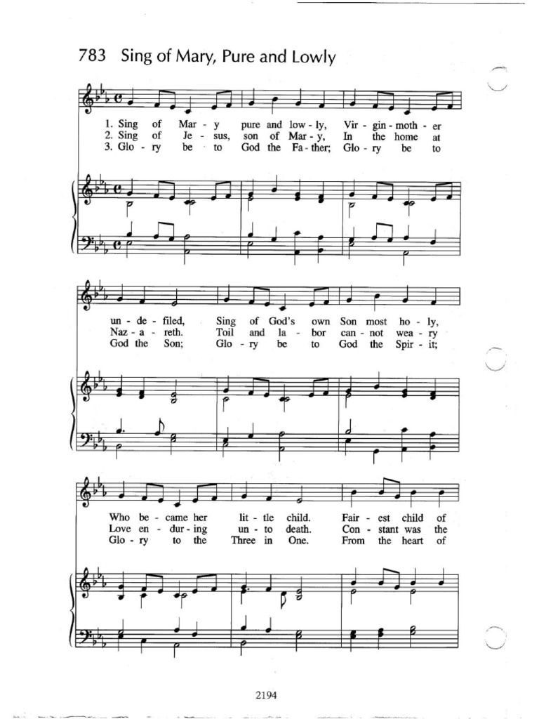 Sing of Mary | PDF