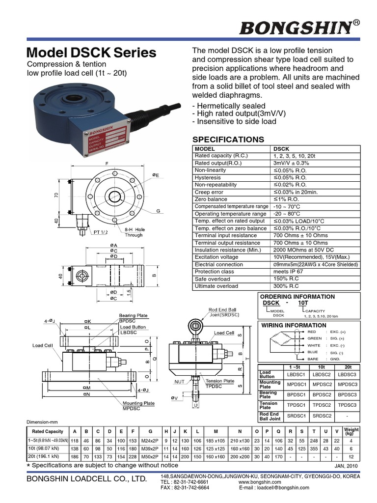 Load Cell (UTM) | PDF | Electrical Resistance And Conductance | Electricity