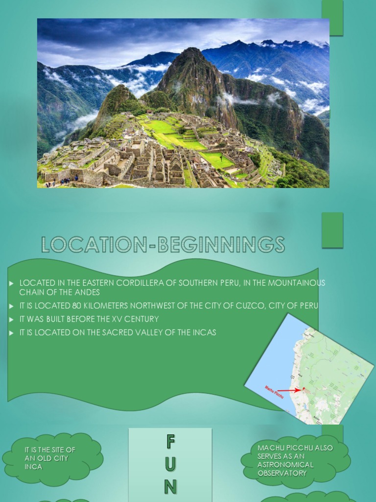 Guide to Visiting Machu Picchu | PDF