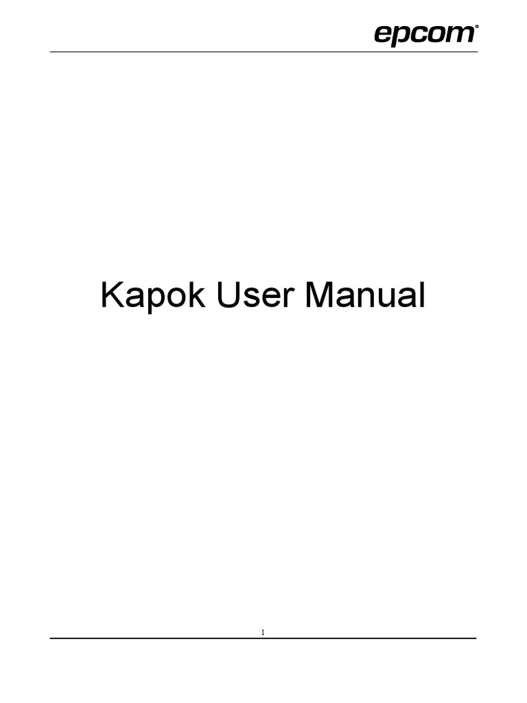 Kapok User ManualV1.1 2017 - Q2 | PDF | Port (Computer Networking ...
