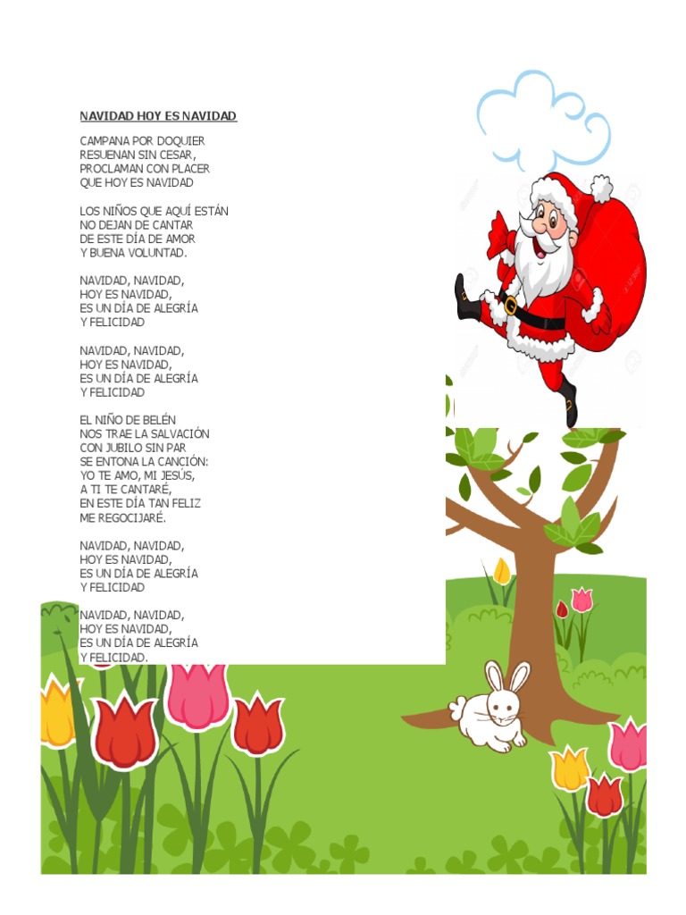Navidad Hoy Es Navidad | PDF