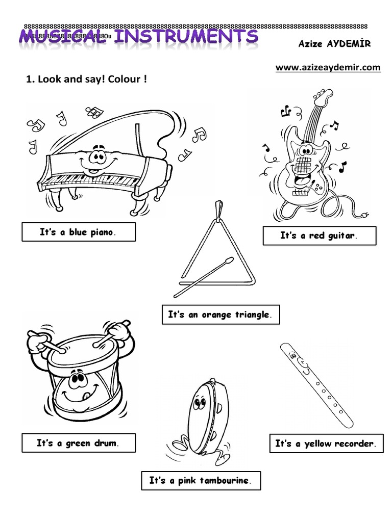 Musical Colors for Kids | PDF
