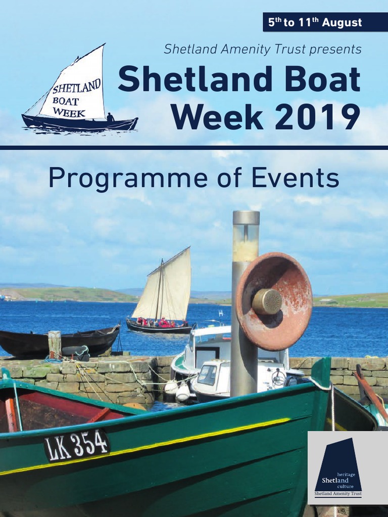 Shetland Boat Week 2019 Events Guide | PDF | Water Transport | Nature