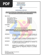 Brgy. Resolution Sample | PDF