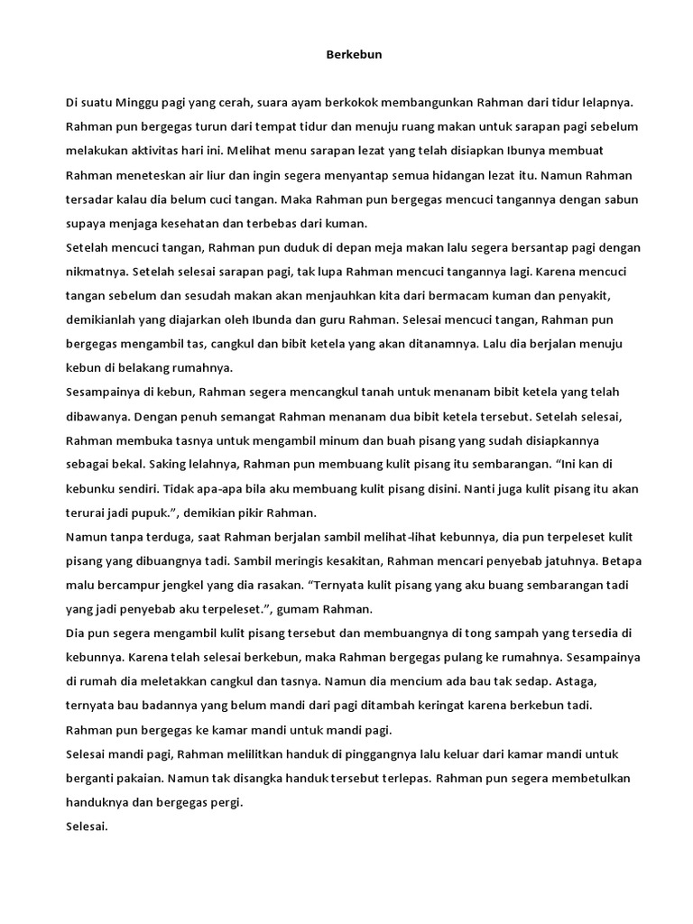 Sinopsis Pantomim SLB | PDF