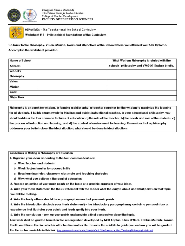 The National Center For Teacher Education: Philippine Normal University ...