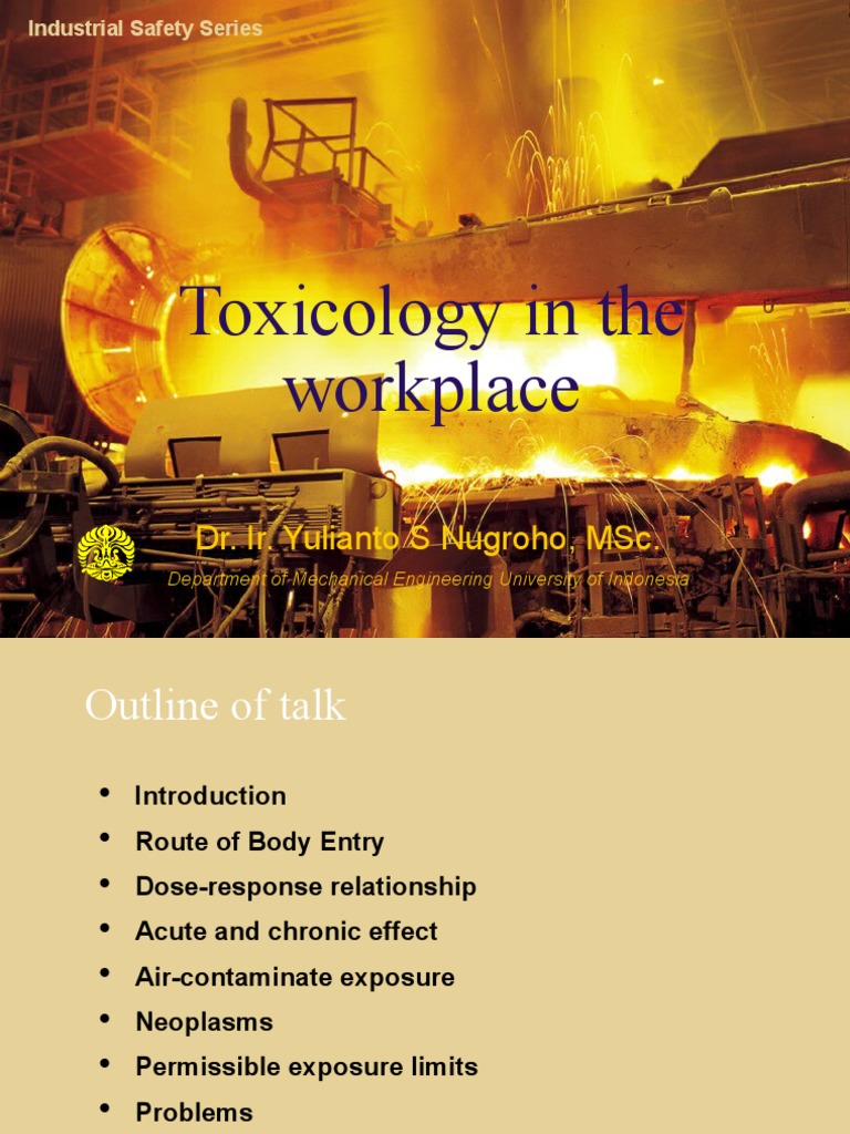 K3L Bab#8 Toxicology in The Workplace | PDF | Respiratory System | Toxicity