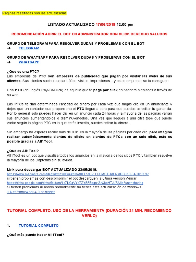 Bot para Trabajar PTC PDF | PDF | Internet Bot | Cookie HTTP