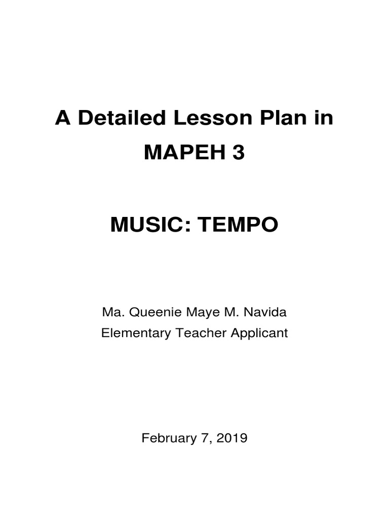 Tempo Lp Pdf Tempo