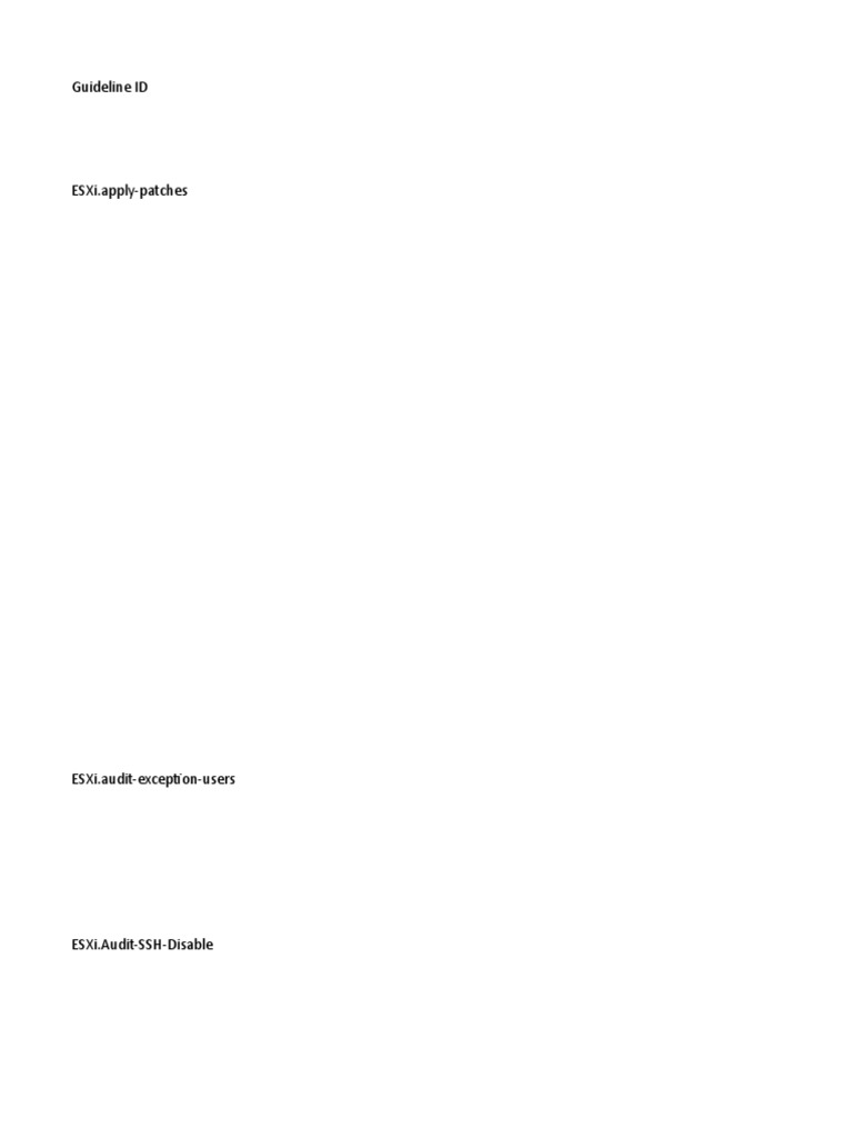 Performance Best Practices For VMware Vsphere 6.7 VMware ESXi 6.7 | PDF ...