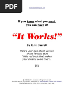 It Works - The Famous Little Red Book That - Jarrett, R. H. (Roy ...