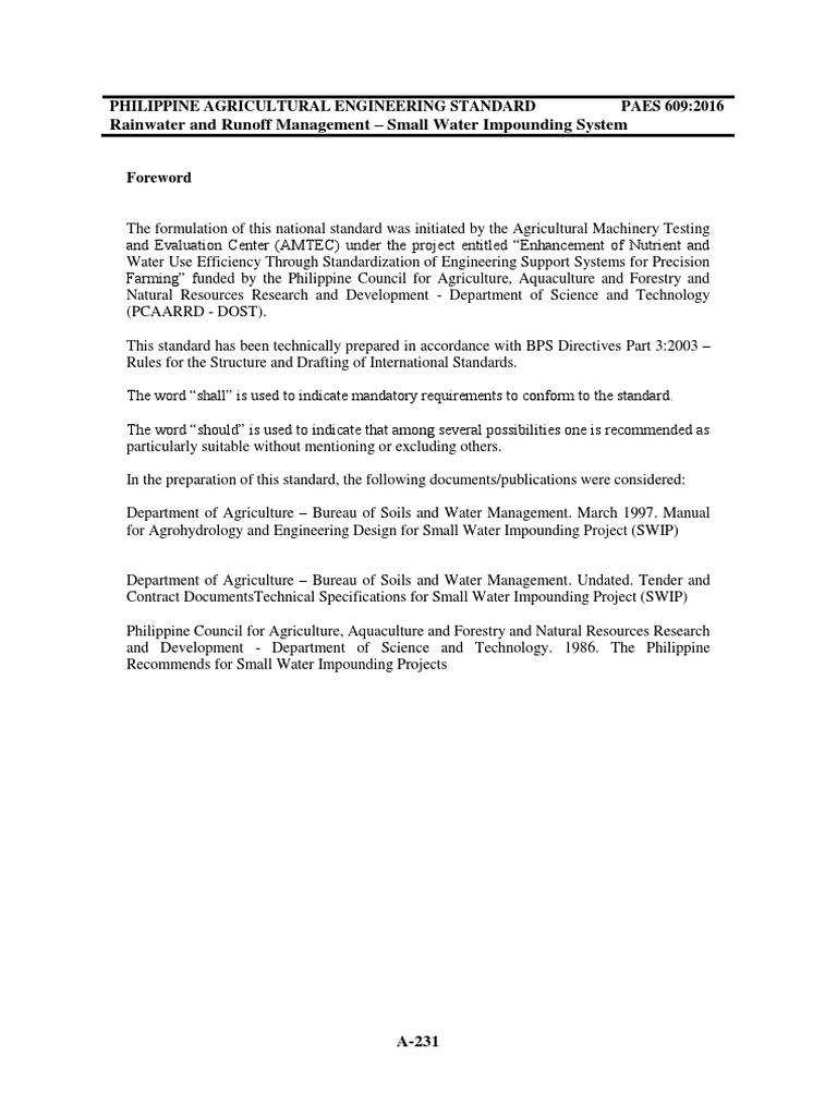 Small Water Impounding System Guide | PDF | Spillway | Dam