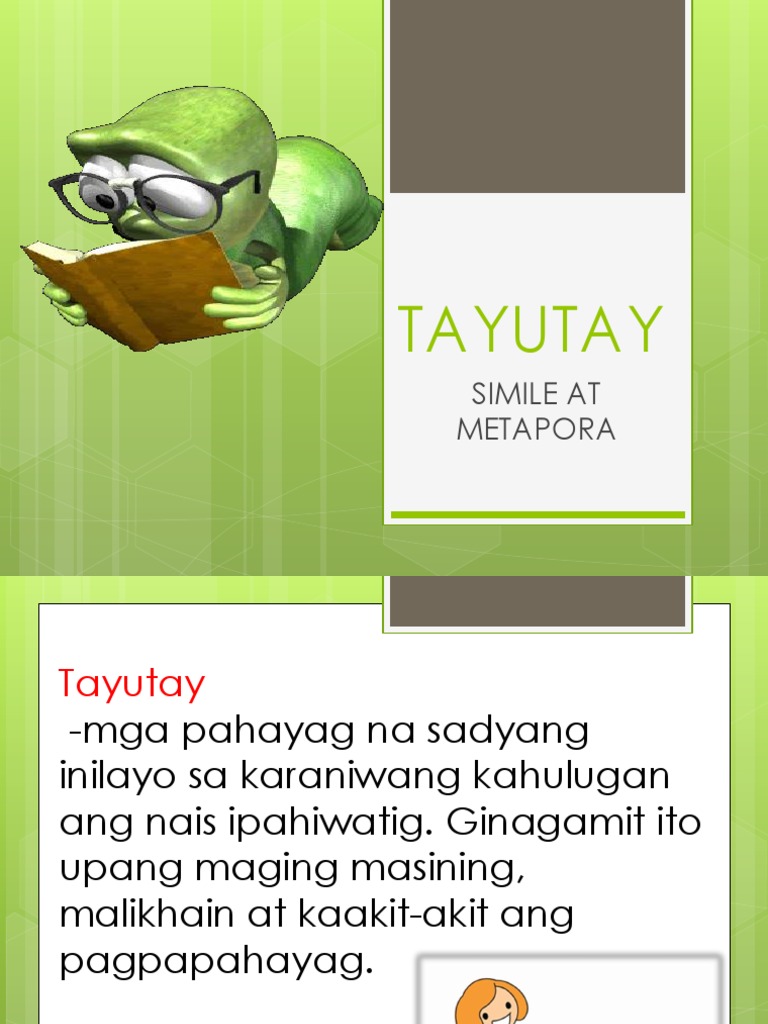 TAYUTAY | PDF