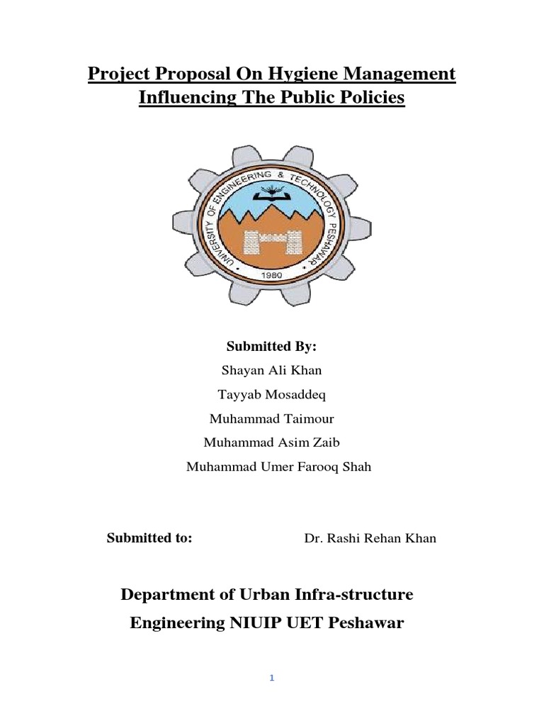 Wash Proposal (Task 01) PDF | PDF | Wash | Sanitation