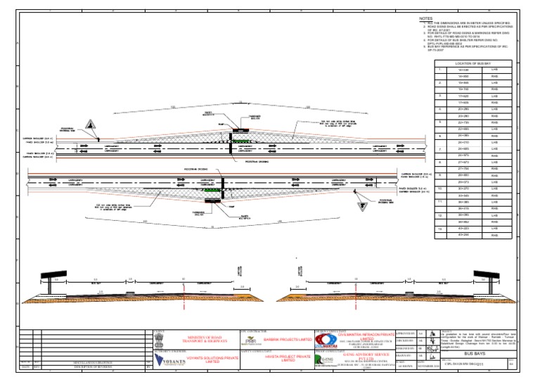 Bus Bays | PDF | Transportation Engineering | Transport Infrastructure