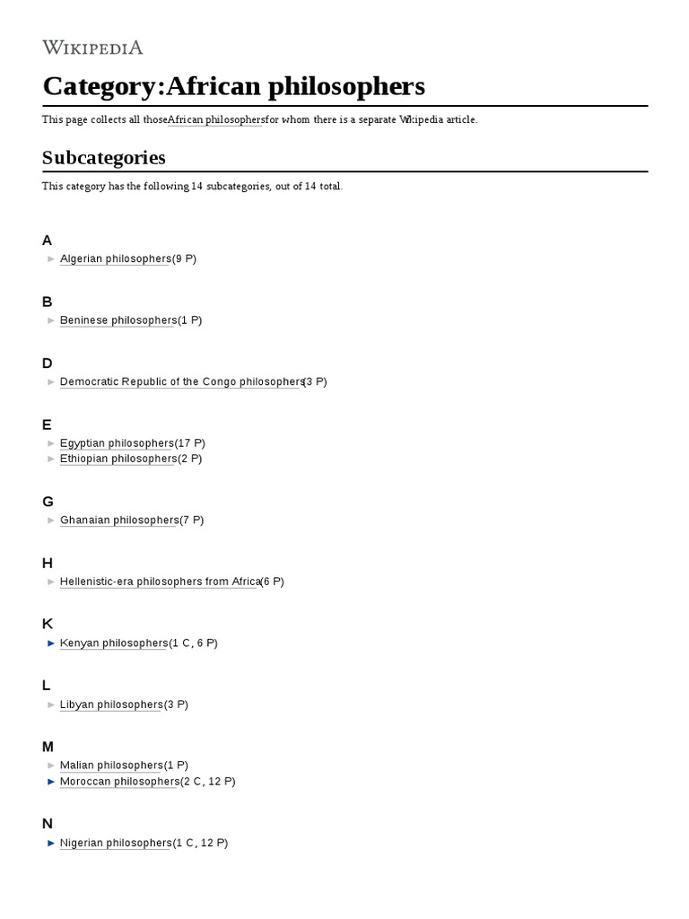 Category African Philosophers | PDF