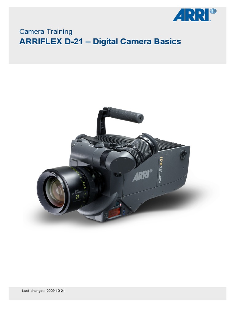 Arri Digital Camera Basics | PDF | Film Speed | Charge Coupled Device