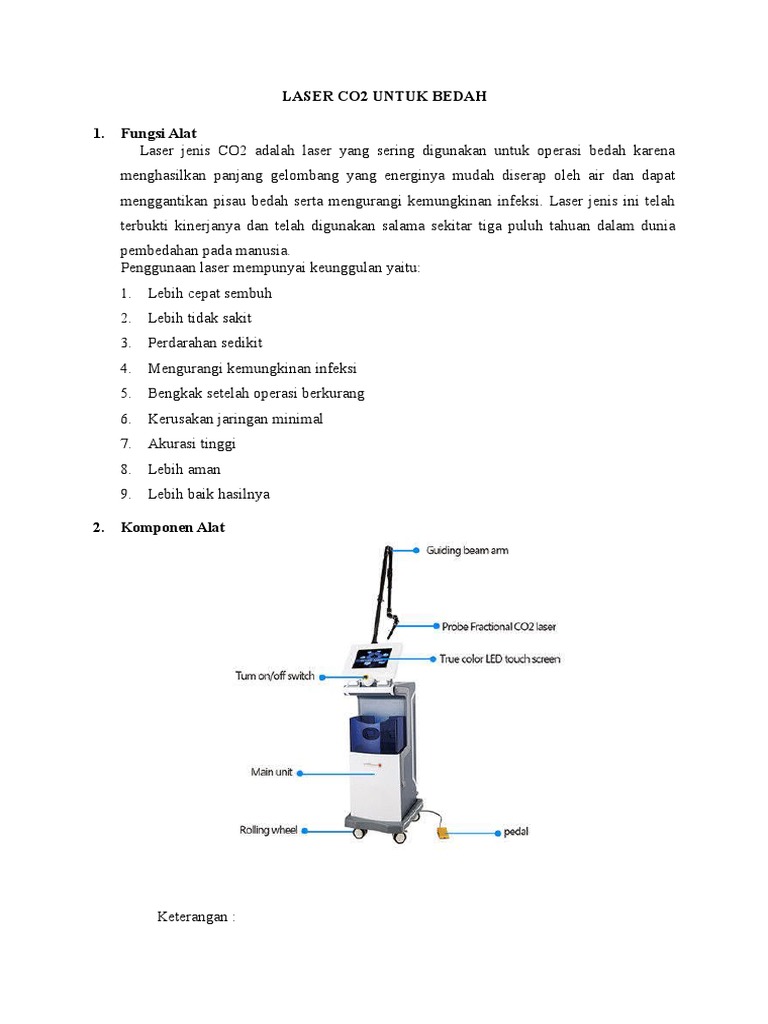 Laser Co2 Untuk Bedah-1 | PDF