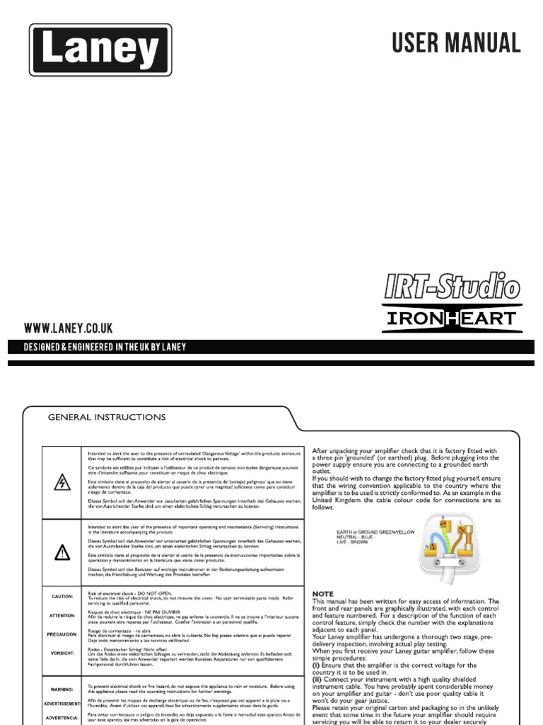 IRT-Studio Manual ML | PDF