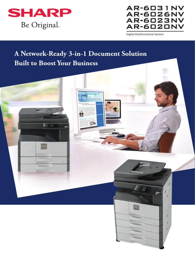 Ar-6031nv 6026NV 6023NV 6020NV Bro S | PDF | Image Scanner | Microsoft Windows