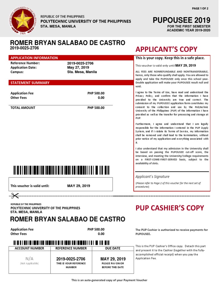 Pup Application | Download Free PDF | Justice | Crime & Violence