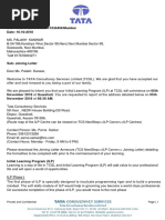 Tcs Sample Joining | PDF | Business