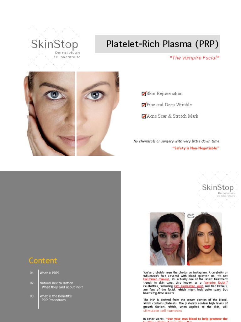 PRP | PDF | Dermatology | Health Sciences