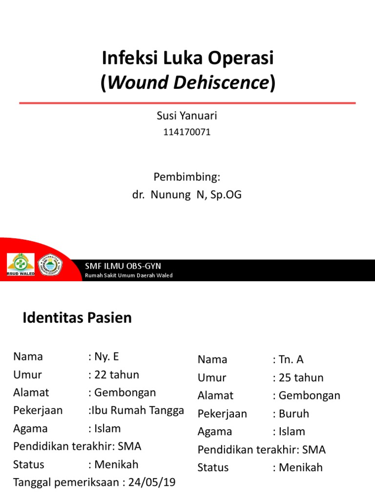 Infeksi Luka Operasi | PDF | Kesehatan Holistik | Sains & Matematika