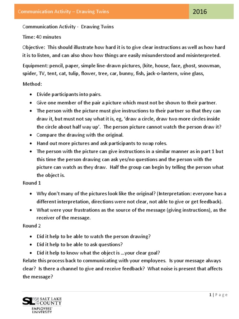 Eu Communicationdrawingtwins | PDF