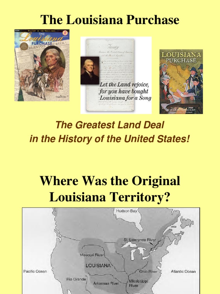 Louisiana Purchase | PDF | Louisiana Purchase | Louisiana