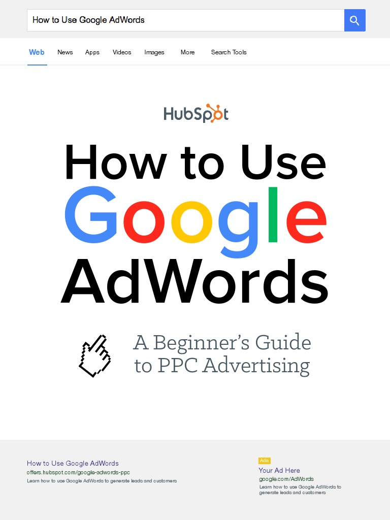 Hubspot Google AdWords PDF | PDF | Search Engine Optimization | Search Engine Marketing