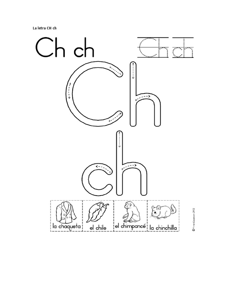 La Letra CH CH | PDF