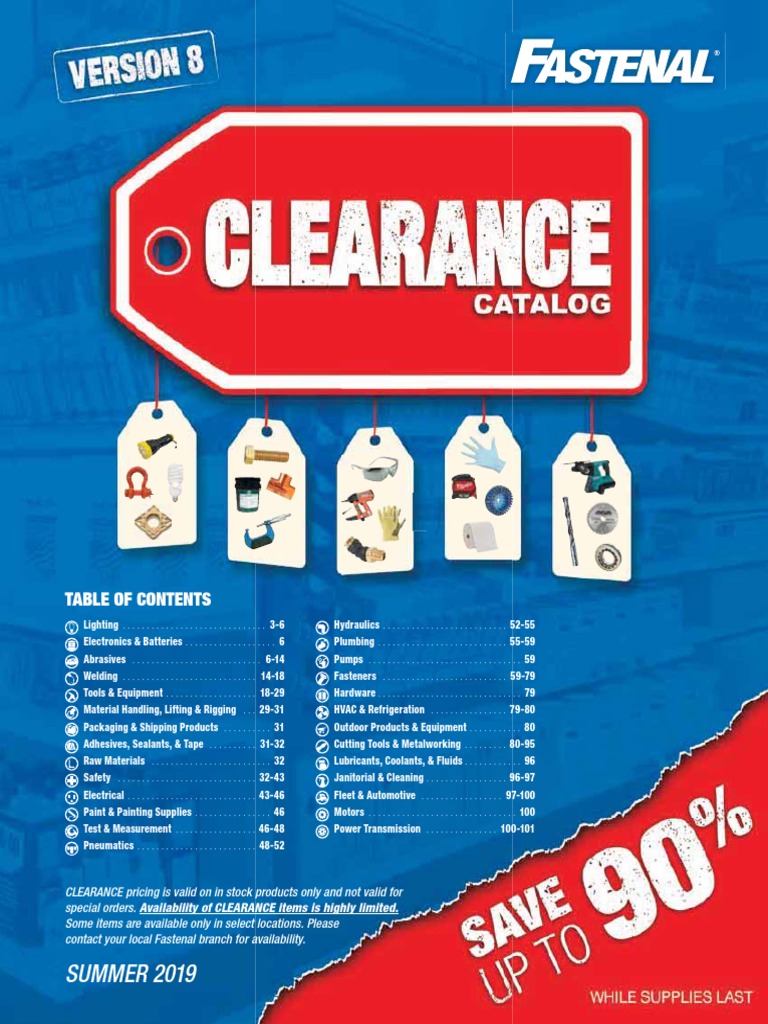 2019 Clearance Catalog | PDF | Fluorescent Lamp | Incandescent Light Bulb