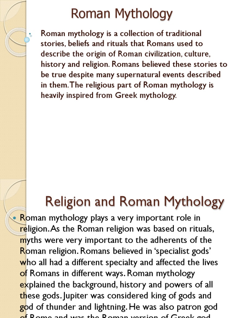Roman Mythology | Download Free PDF | Aeneas | Roman Mythology