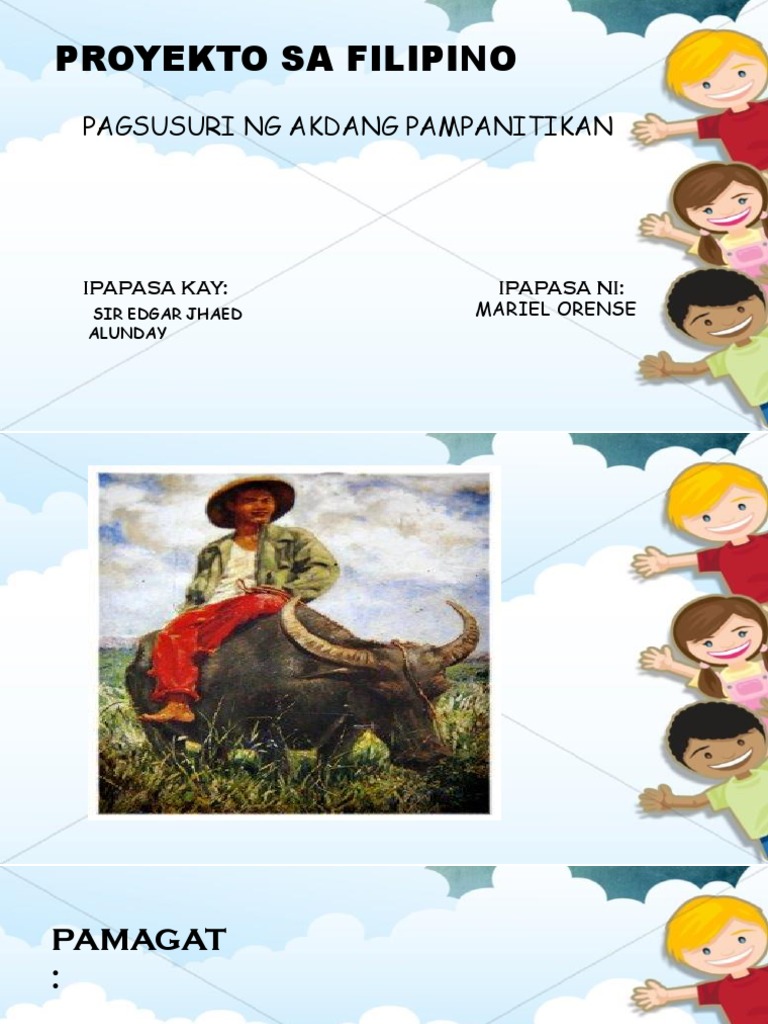 Proyekto Sa Filipino | PDF