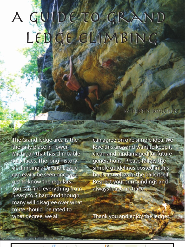 A Guide To Grand Ledge Climbing | PDF | Outdoor Recreation | Adventure ...