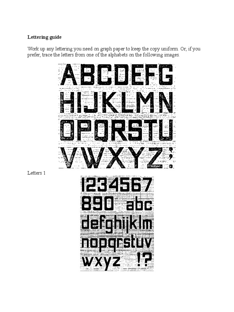 Lettering | PDF | Rectangle | Teaching Mathematics