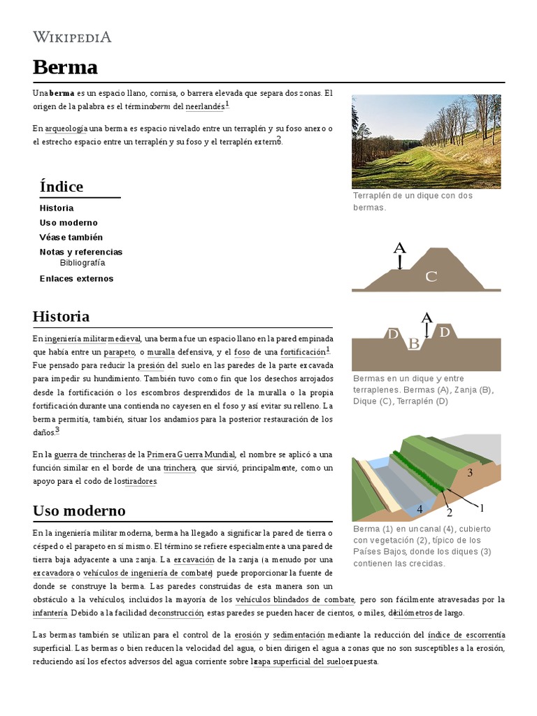 Berma | PDF | Naturaleza