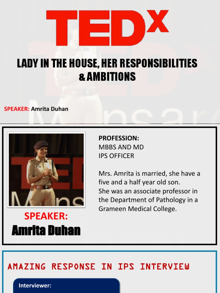 Tedx Presentation | PDF