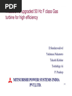 Mhps Gas Turbine m501j m701j | PDF | Gas Turbine | Turbine