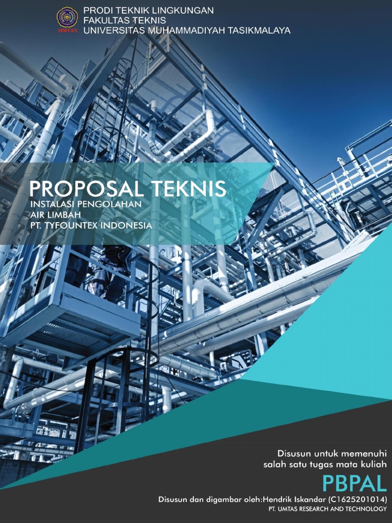 Proposal IPAL PT. Tyfourtex | PDF | Teknologi & Rekayasa