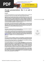 08pronouncing The Letters M N and NG | PDF