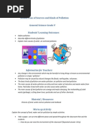 5e Lesson Plan (Science) | PDF | Recycling | Educational Assessment