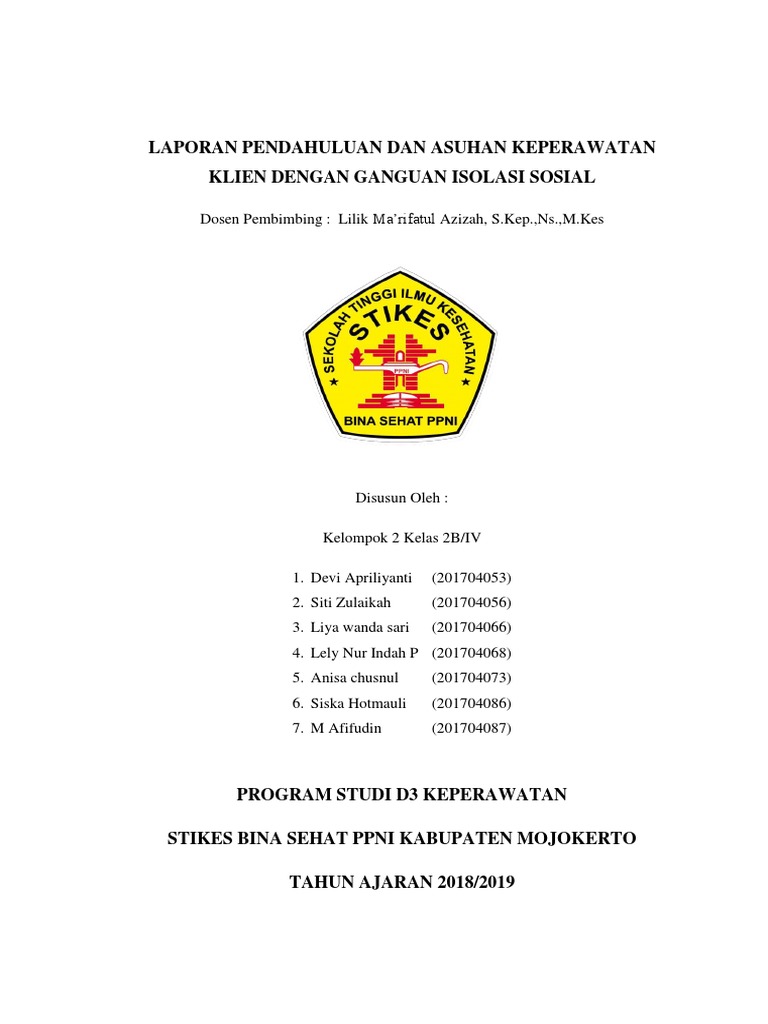 Askep Jiwa Isos Fix | PDF | Karier & Perkembangan | Pengembangan Diri