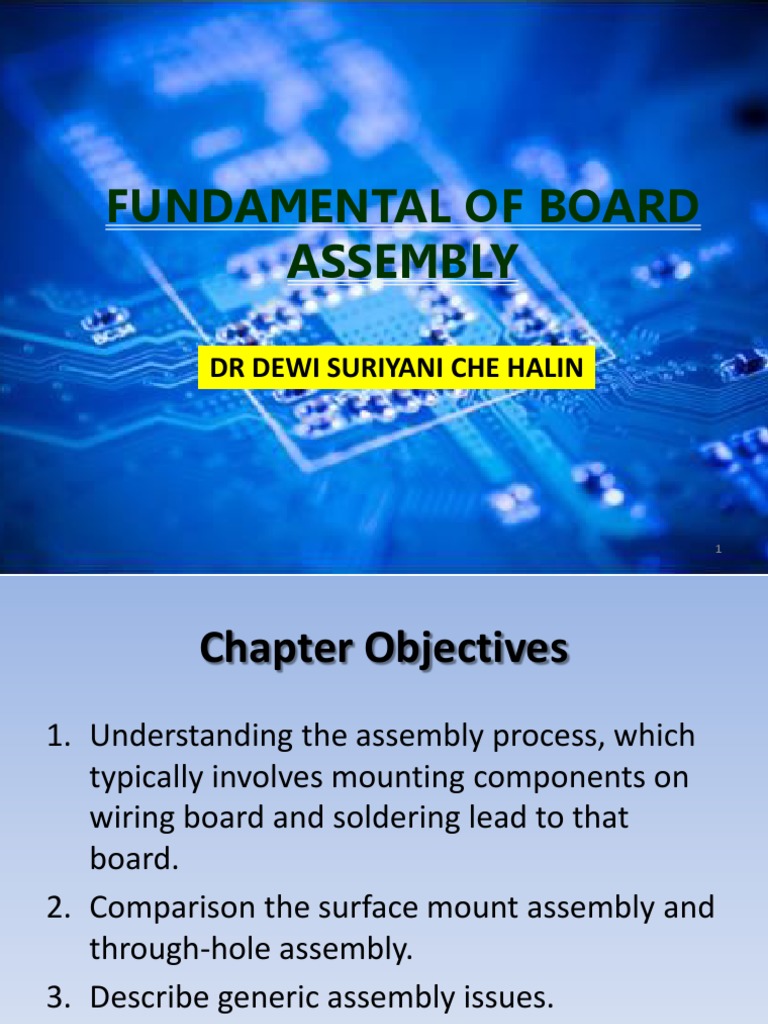Fundamentals of Board Assembly | PDF | Printed Circuit Board | Soldering