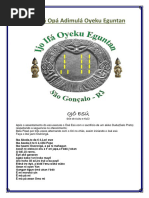 Apostila Bori Completo - Bàbá Tobí | PDF | Santeria | Religião étnica