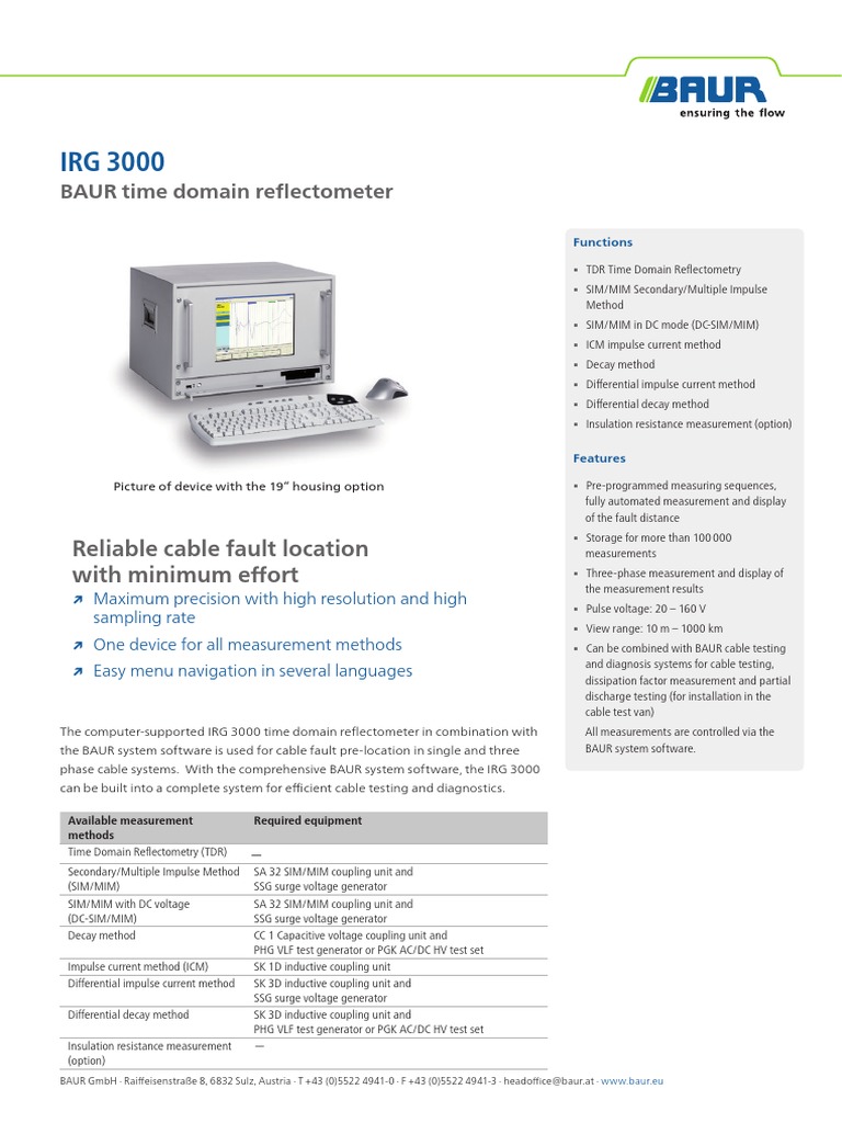 3000 Baur | PDF | Electrical Engineering | Electric Power