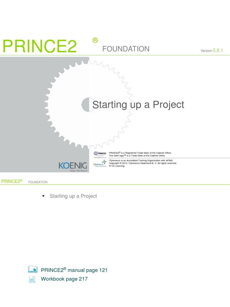 Prince2: Starting Up A Project | PDF | Accountability | Leadership